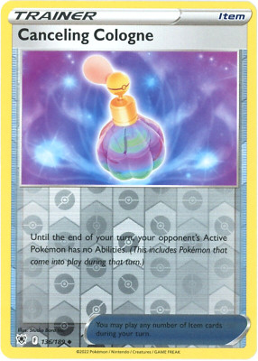Canceling Cologne (Reverse Holo) - Astral Radiance - Pokemon | eBay