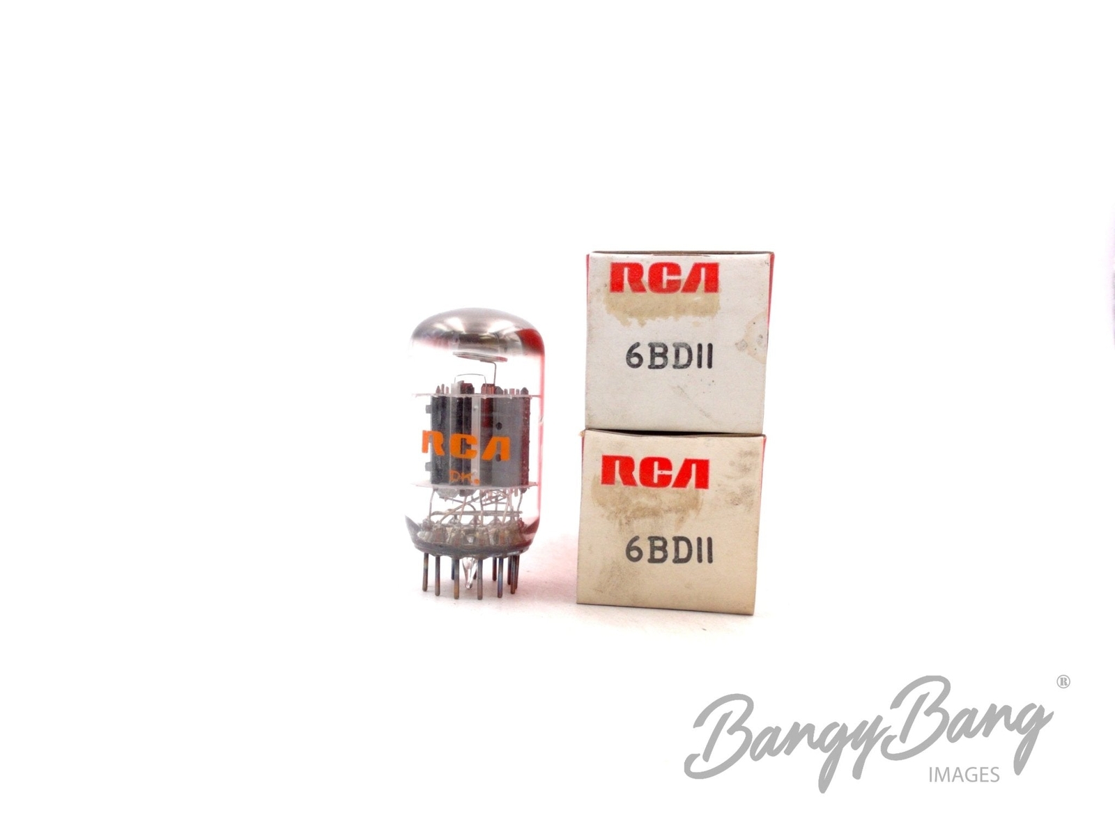 2 Vintage RCA 6BD11 Dissimilar Twin Triode Pentode Compactron Audio ...