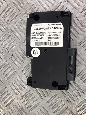 Mercedes S-Class W220 Telephone Control Unit A2208207326 ID6316 | eBay