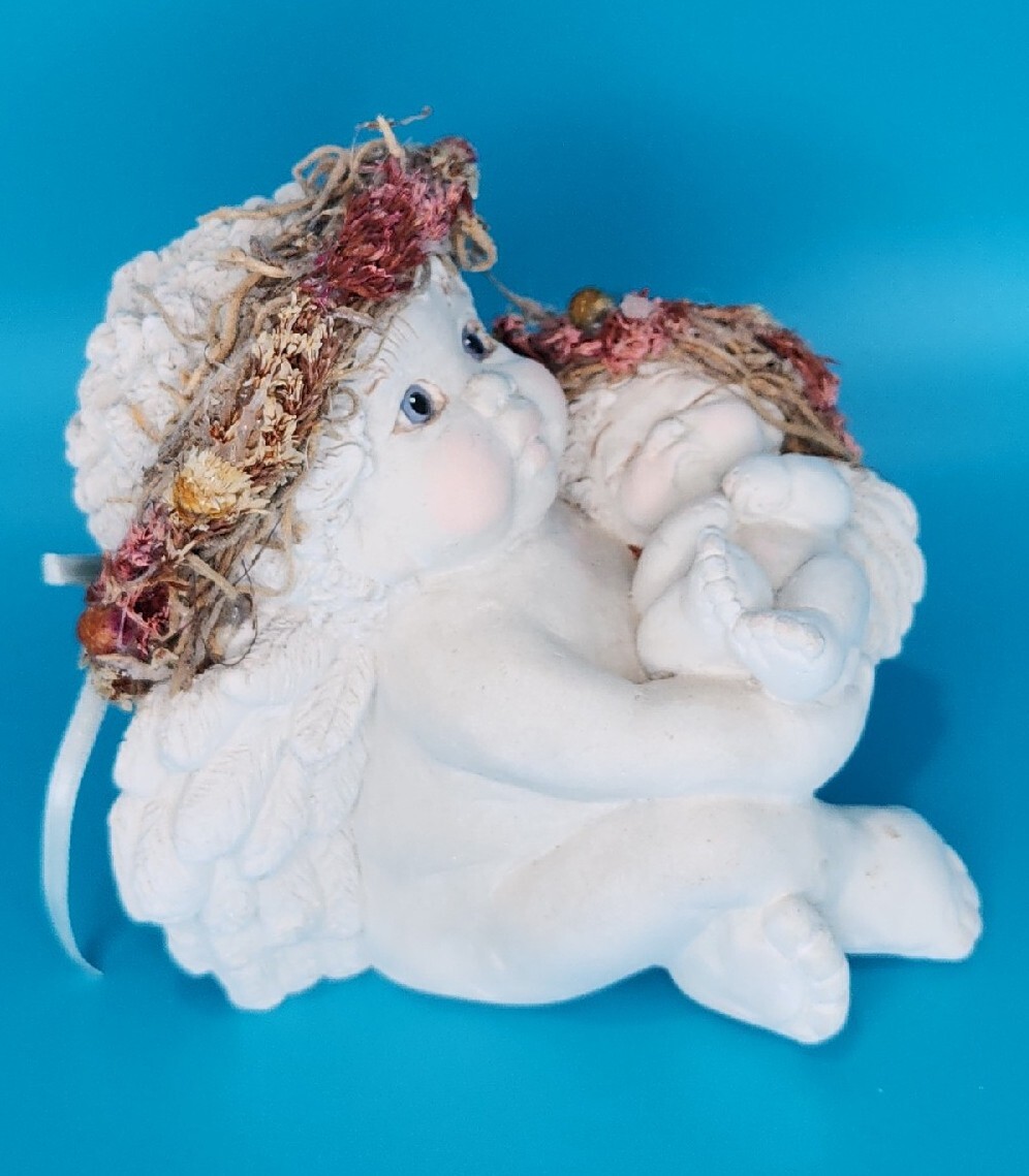 Dreamsicles Hushaby Baby Figurine Angel Cherub Vintage Collectible ...