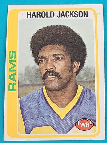 1978 Topps #105 Harold Jackson Los Angeles Rams Football Card C6 | eBay