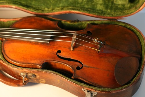 RARE ANTIQUE 18TH C. MASTER FRENCH VIOLIN MADE BY FRANCOIS GAVINIES IN ...