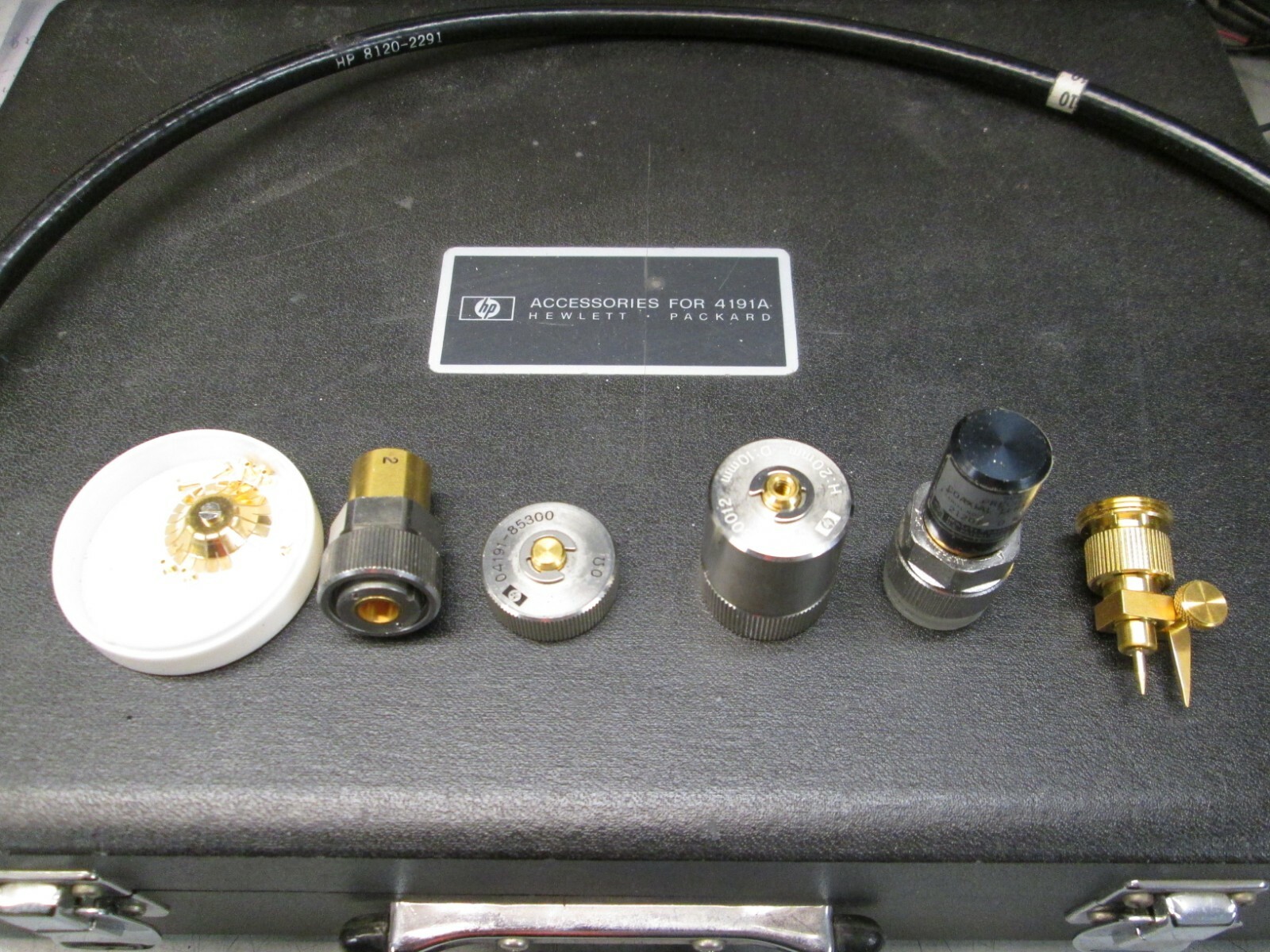 HP4191A Impedance Analyzer Test Kit HP16094A HP16091A Terminations ...