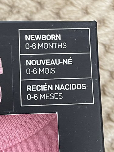 Nike Baby Girl Bodysuit, Hat & Bibs Set Pink 0-6 Months Outfit | eBay