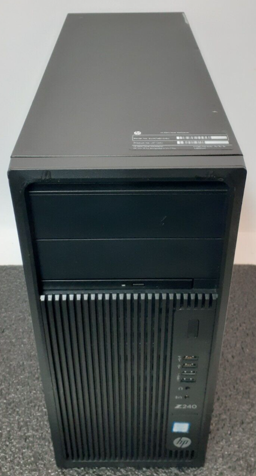 HP Z240 Tower Workstation Intel Core i7-6700 @ 3.4GHz 16GB RAM No HD ...