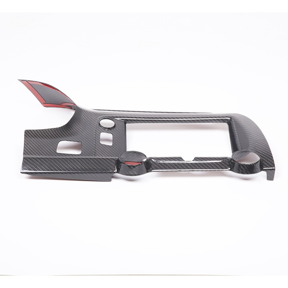 Real Carbon Fiber Interior Dash Panel Frame Trim Cover Fits Corvette C7 ...