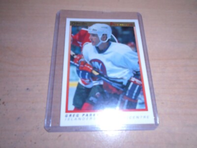 1990/91 OPC PREMIER GREG PARKS # 89 NEW-YORK ISLANDERS | eBay