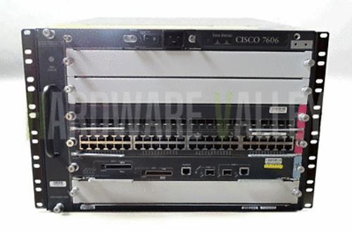 CISCO7606 + FAN + 2x PWR-2700-AC +WS-X6724-SFP + WS-SUP720-3BXL + WS-X6748-GE-TX | eBay