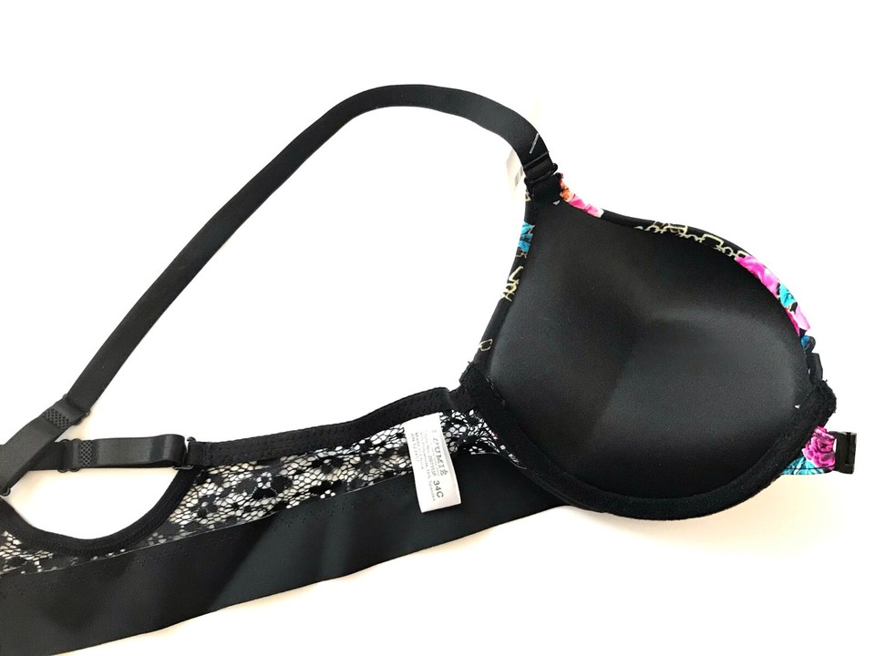 ILYS Front Closure Super Super Push Up Convertible Bra 32B,34B,38B,34C ...