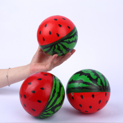 5 Inch Inflatable Watermelon Ball Children's Leather Ball Children's ...
