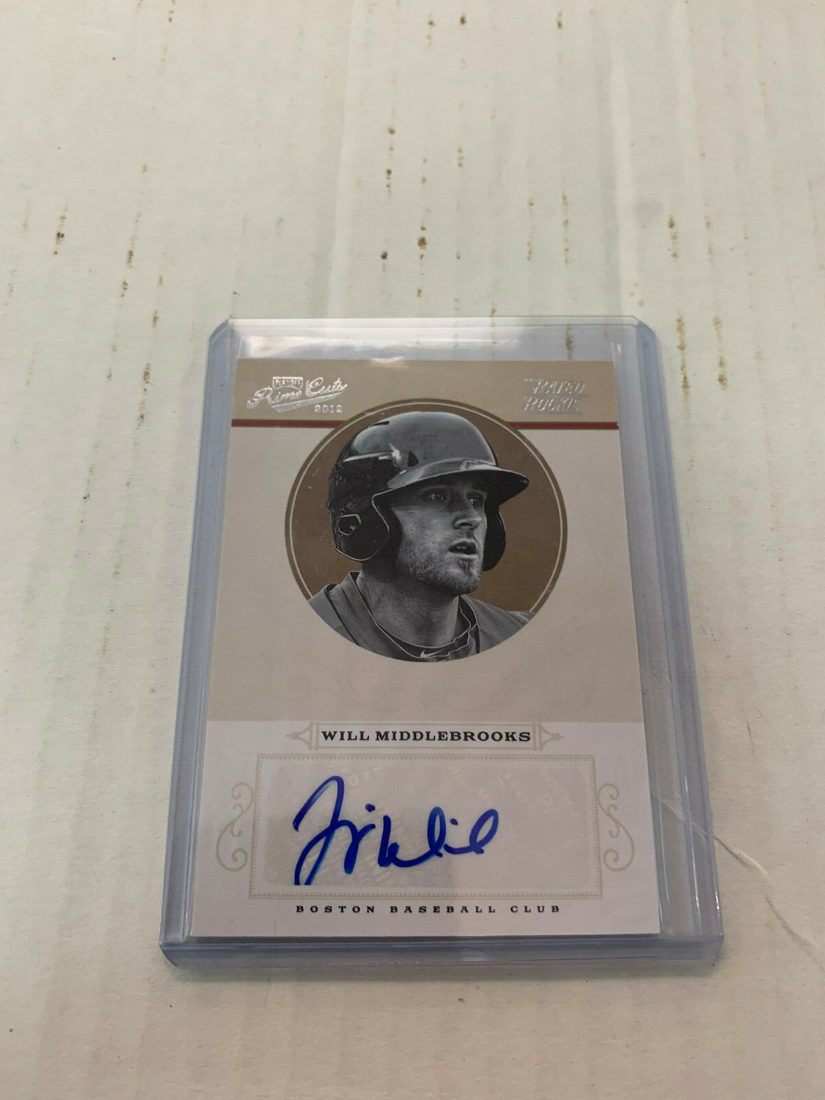 Will Middlebrooks 2012 Prime Cuts Rated Rookie Auto Card #99 Serial ...