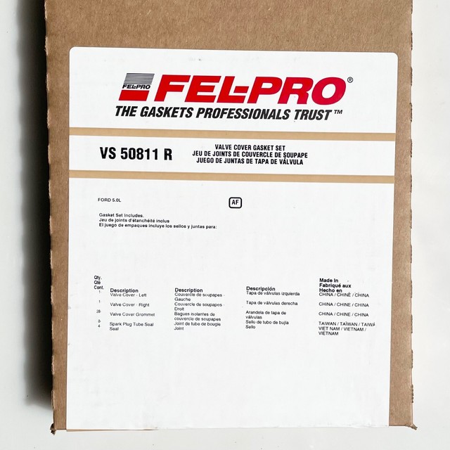 Engine Valve Cover Gasket Set Fel-Pro VS 50811 R for sale online | eBay
