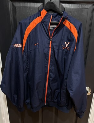Virginia Cavaliers UVA Nike Team Apparel Center Swoosh Zip Jacket Men's ...