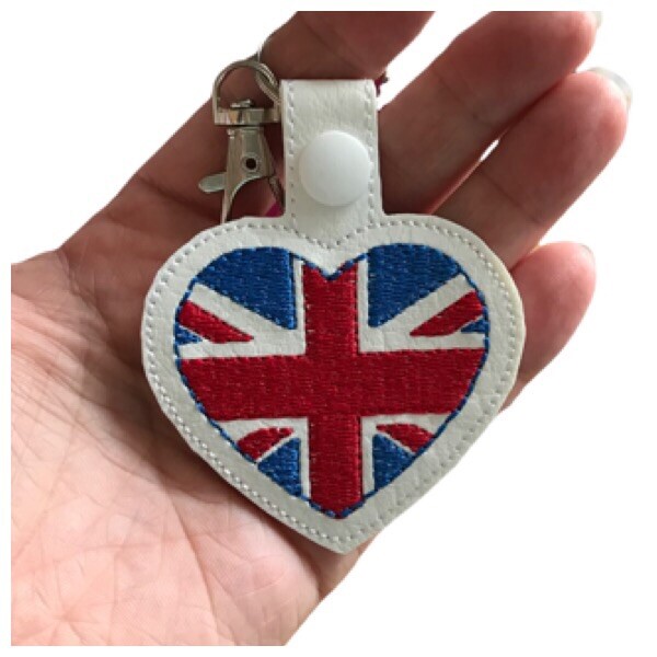 Uk Flag Heart Keyring | eBay UK