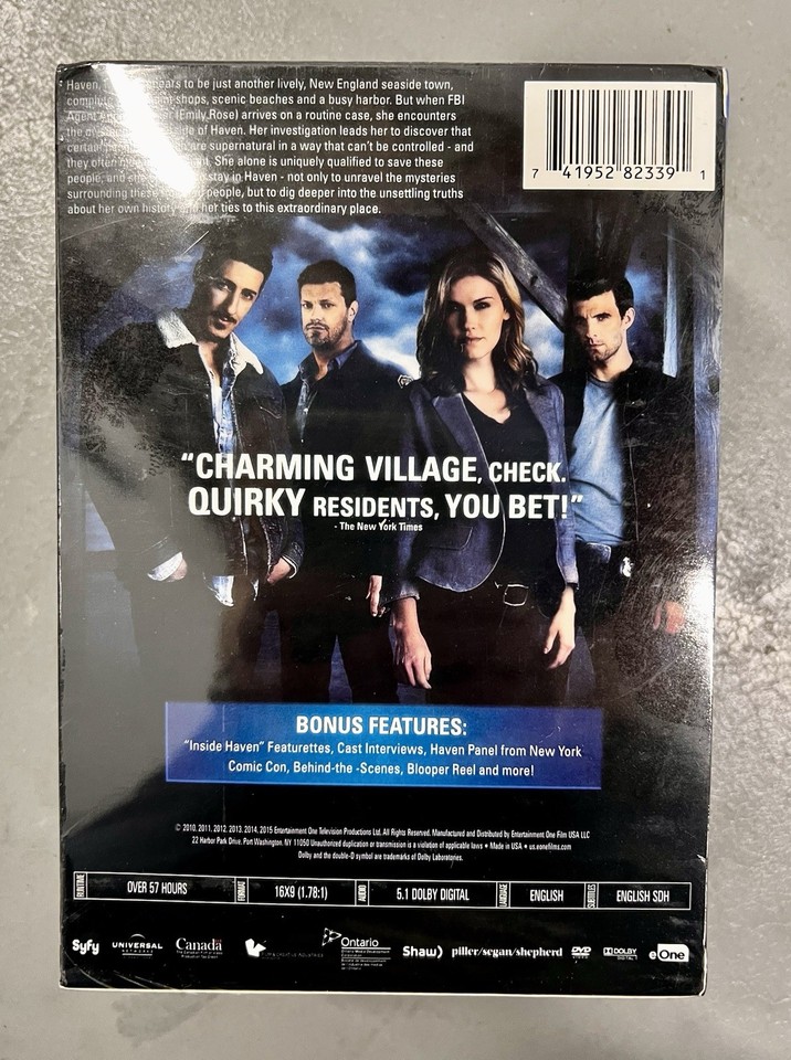Haven: The Complete Boxed Set DVD (Factory Sealed) Season 1-6 | eBay