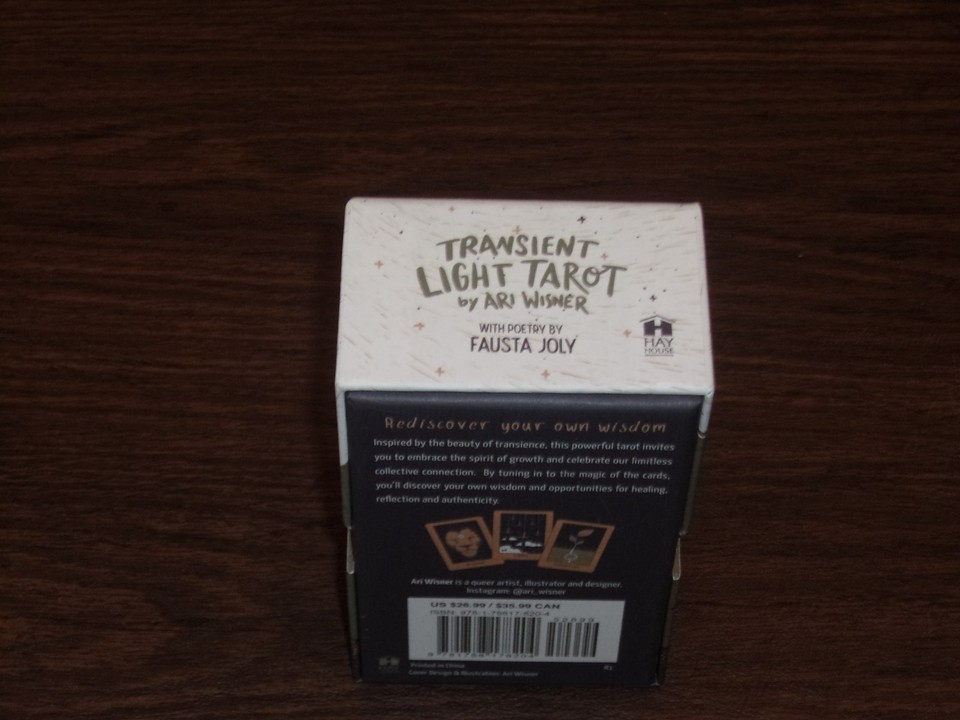 Transient Light Tarot An 81-Card Deck and Guidebook Format: Cards Cards ...