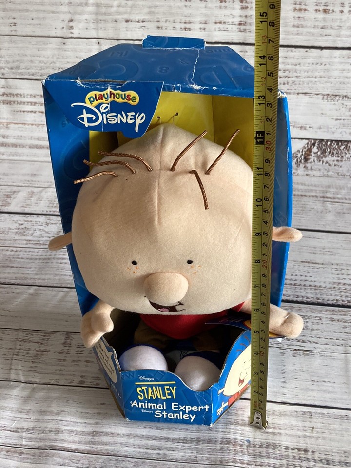 Rare Disney Playhouse 2002 Stanley Animal Expert 13" Talking Plush ...