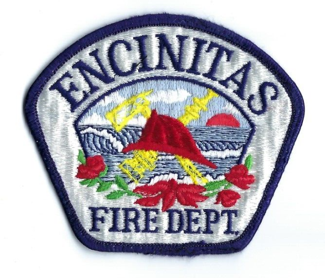 Encinitas (San Diego County) CA California Fire Dept. patch - Nice! | eBay