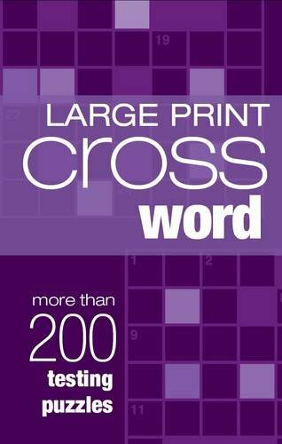 Crossword (Large Print Puzzles) Book The Fast Free Shipping | eBay UK