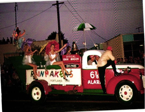 Postcard Rain Makers Portland Oregon | eBay