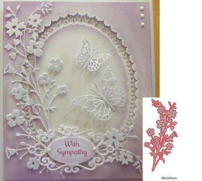 Flower Leaves Cutting Dies Metal Craft Card Making Die Embossing ...