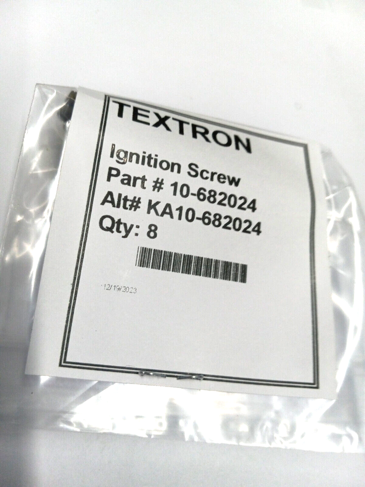 TEXTRON P/N 10-682024 Ignition Screw (8/PACK) | eBay