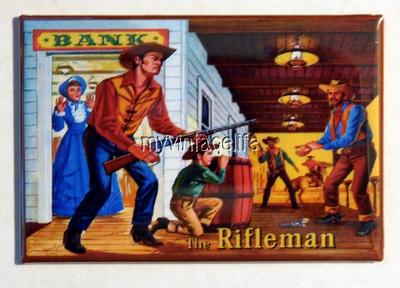 Vintage THE RIFLEMAN Lunchbox 2" x 3" Fridge MAGNET | eBay