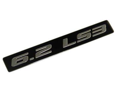 COMMODORE CHEV BLACK CHROME 6.2L LS3 BADGE VE HSV MALOO R8 SS V8 | eBay ...