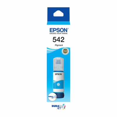 Genuine Epson T542 Cyan Eco Tank Cyan 70ml C13T06A292 | eBay Australia
