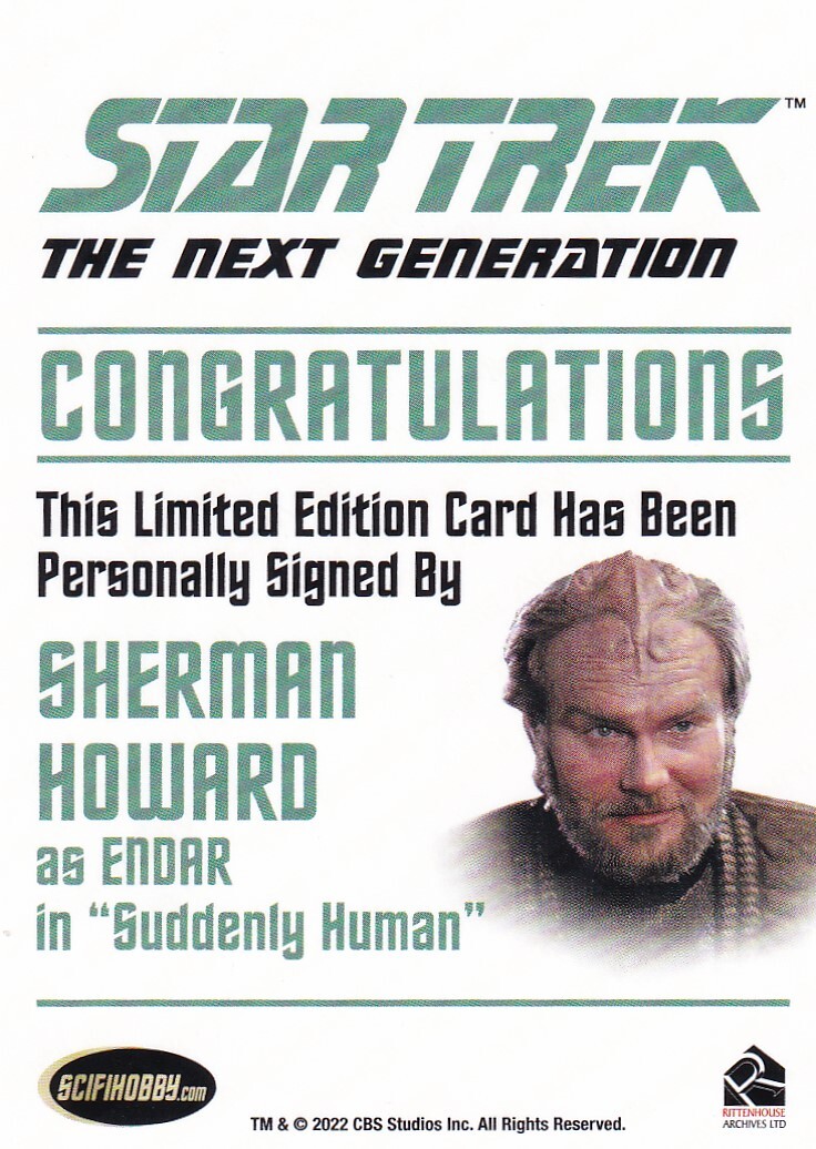 Howard Sherman Stng