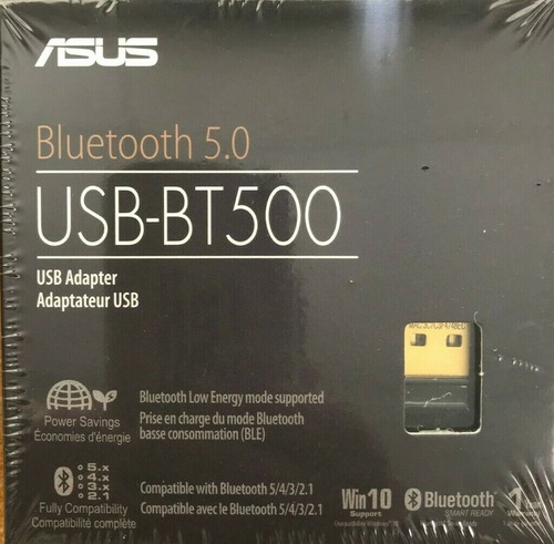 ASUS - USB-BT500 - Bluetooth 5.0 Smart Ready USB Adapter - Black | eBay