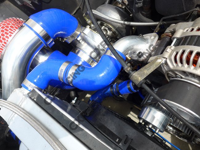 CXRacing Intercooler Piping Rad Oil Cooler Kit For RX7 SA FB 13B RX-7 ...