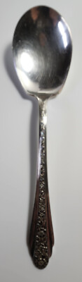 Sugar spoon MODERN ROSE Silverplate 1949 R.C.CO A1 Plus Flatware | eBay