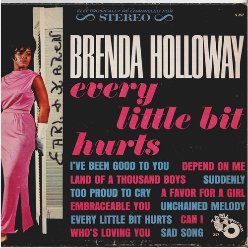 BRENDA HOLLOWAY every little bit hurts U.S. TAMLA LP 257_orig 1964 rare ...