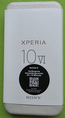 SONY XPERIA 10VI XQES54 128GB 8GB RAM Dual SIM Schwarz ohne Sim Lock ...