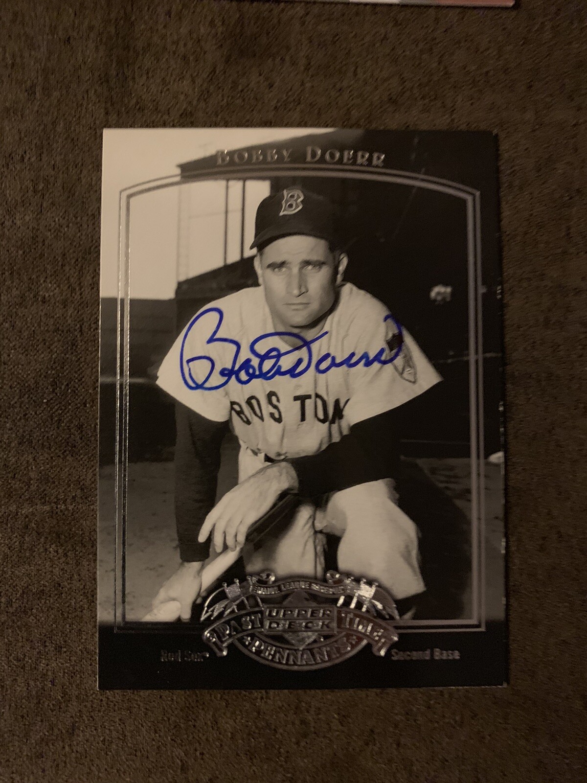 Bobby Doerr Signed Baseball Trading Card Autographed | eBay