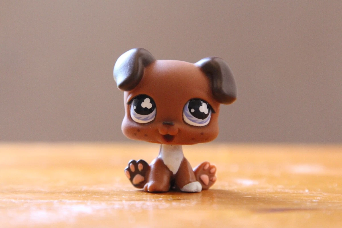 Littlest Pet Shop Brown Dog