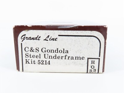 HOn3 Scale Grandt Line Kit 5214 C&S Colorado & Southern Gondola Steel ...
