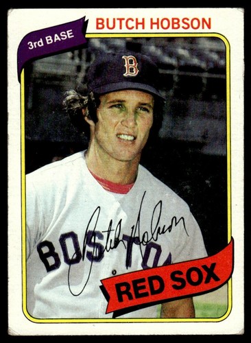 1980 Topps Butch Hobson Boston Red Sox #420 | eBay