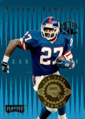 1996 Playoff Absolute #XL27 Rodney Hampton Prime Metal XL | eBay