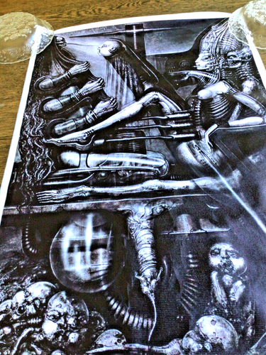 HR Giger Anima Mia Art Repo Poster 16x24” vinyl canvas,Horror New L | eBay