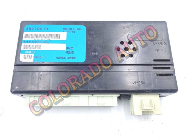 2006 Saturn Vue BCM BCU Body Control Module 15840245 for sale online | eBay