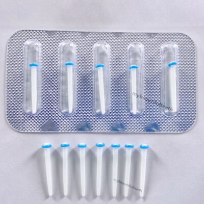 Dental Fiber Post Glass Fiber Posts Crown Pile Straight 1.6MM Blue ...