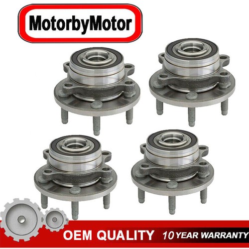 For 2011-2019 Ford Explorer Front and Rear Wheel Hub Bearings 4pcs ...