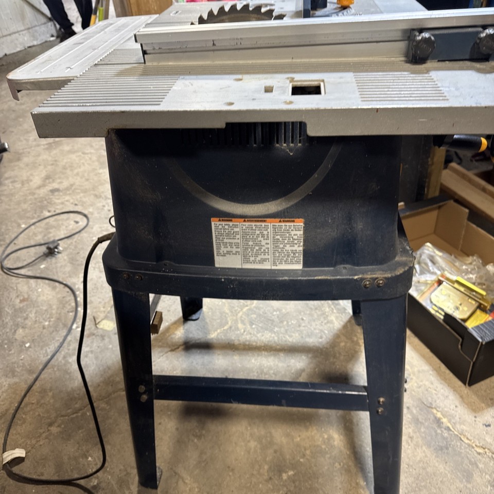 Table Saw Ryobi ETS1526AL 254mm Carbon Brushes 220- 240v FREE ...