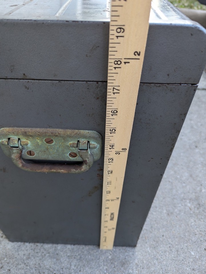 Vintage Craftsman Red & Gray 10-Drawer Tool Box 1960's - Made In USA ...