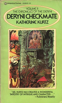 DERYNI CHECKMATE By KATHERINE KURTZ Ballantine Books PB 1972 1974 | eBay