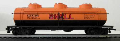 Shell 3 Dome Tanker HO Scale SCCX 1245 Orange | eBay