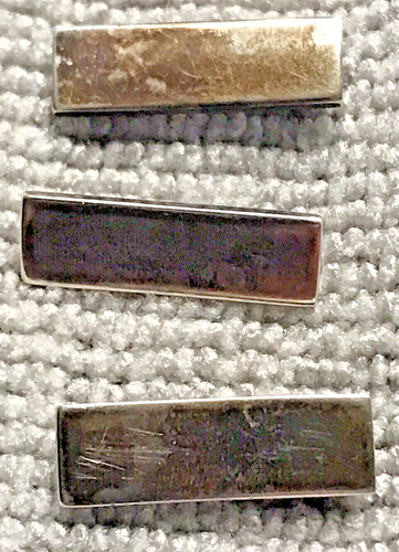 WW2 Matched Set (Three) 1st Lieutenant Bars Rank Insignia Pins BALFOUR ...