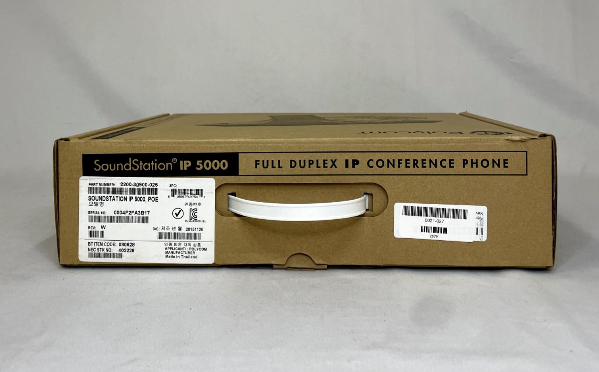 Polycom SoundStation IP 5000 Full Duplex IP Conference Phone 2200-30900 ...